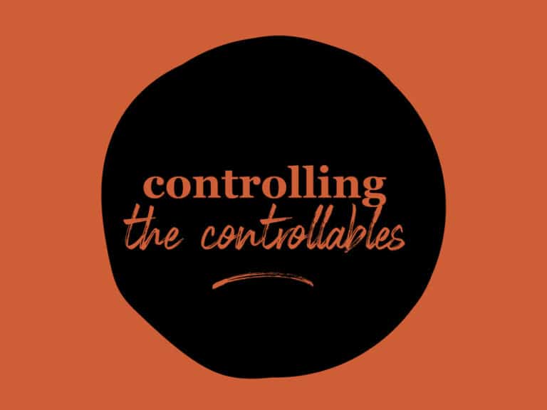 Controlling the Controllables: Managing Stress in and out of the ...
